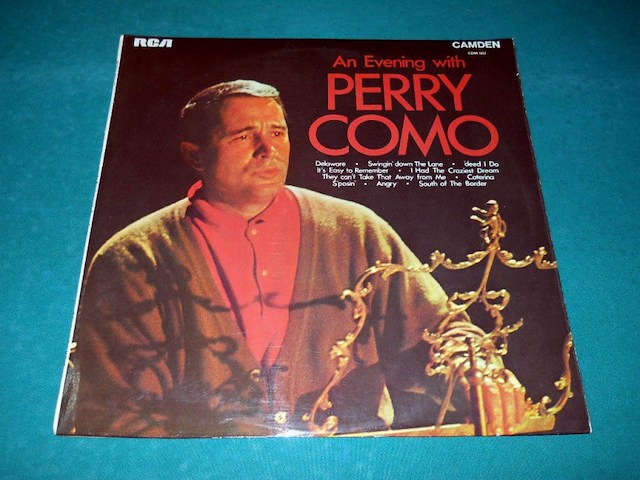 PERRY COMO - An Evening With Perry Como