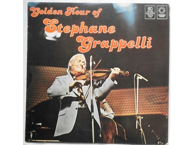 STEPHANE  GRAPPELLI  -  GOLDEN  HOUR  OF