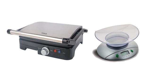 VIVAX toster SM-1800 + vaga kuhinjska BK-500S