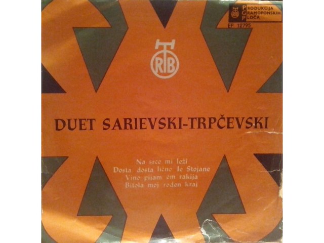 DUET SARIEVSKI - TRPČEVSKI - NA SRCE MI LEŽI (EP-SINGL)