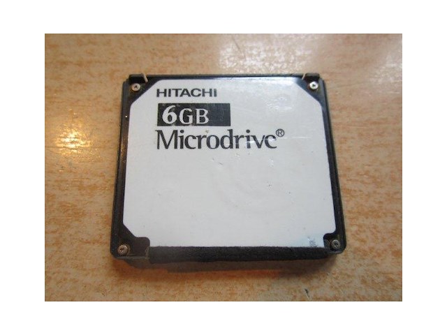 Hitachi 6Gb - CF Hard Microdrive
