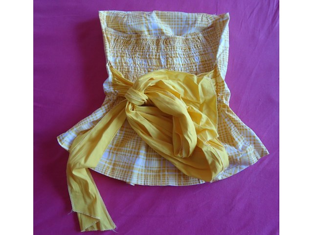 Žuta top majica, S, Italia, nekorišćena