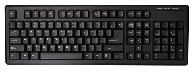 TAST. MS INDUSTRIAL KB-01 USB US layout