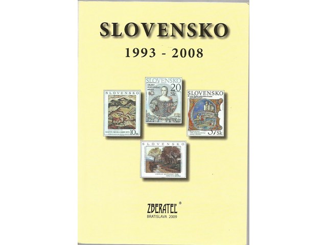 Slovacka 1993 - 2008. Katalog markica