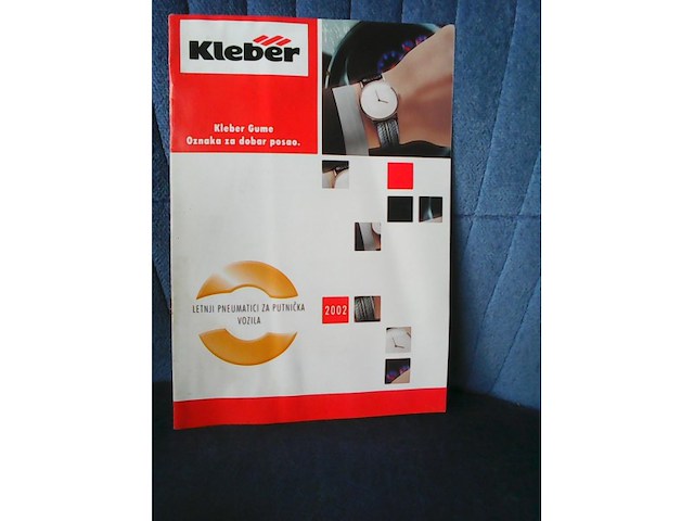 KLEBER KATALOG 2002 GOD