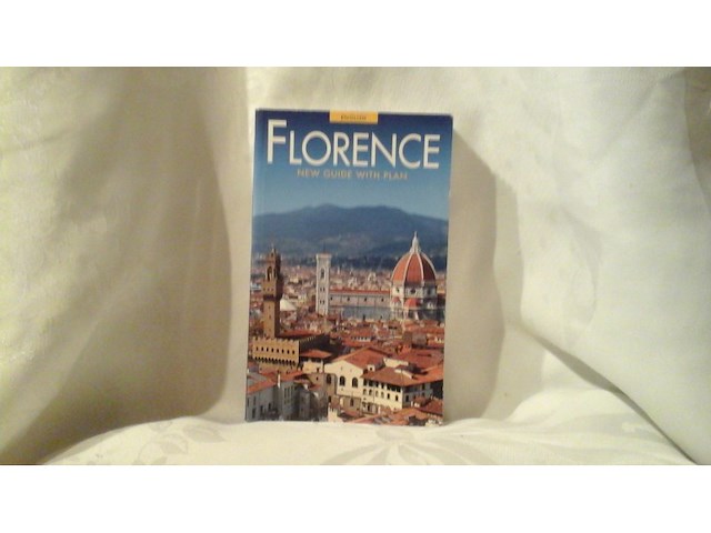 Florence new guide with plan Firenca turistički vodič