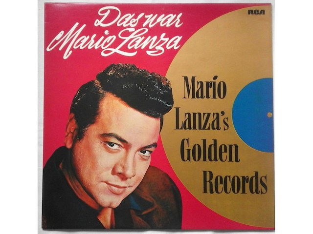 MARIO LANZA - DAS WAR MARIO LANZA  GERMANY PRES