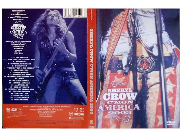 SHERYL CROW - C`MON AMERICA 2003 - DVD