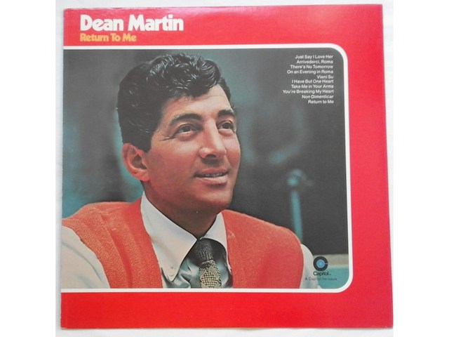 DEAN MARTIN - RETURN TO ME  ( U.S.A. press)
