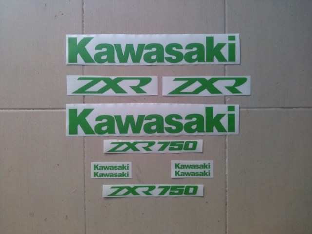 Nalepnice za motore Kawasaki ZXR750