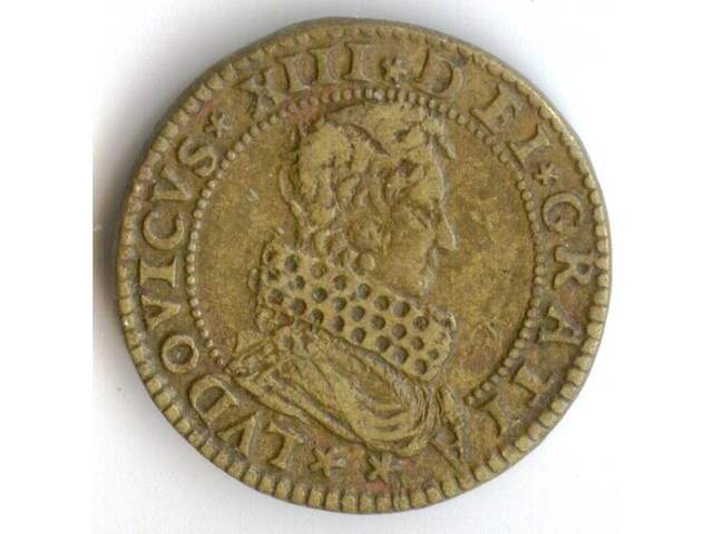 Token Louis III Ludovicus Francorum et Navara