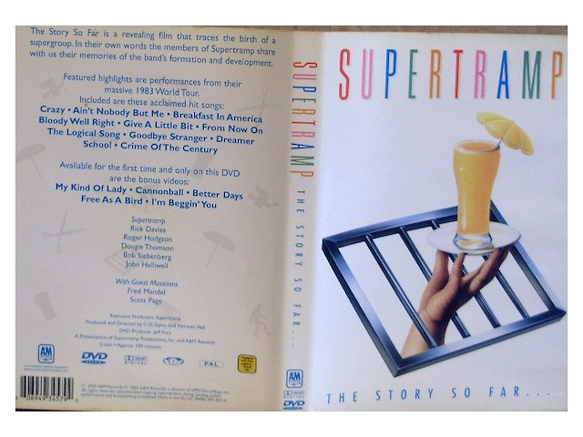 SUPERTRAMP - THE STORY SO FAR... DVD