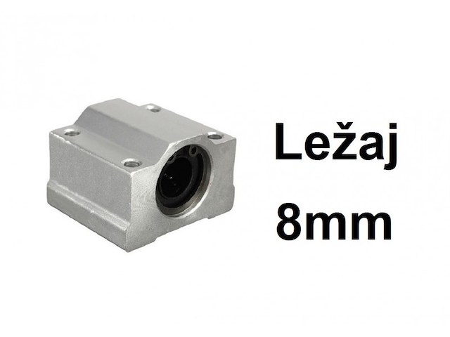 Linearni klizni lezaj sa kucistem 8mm CNC - SC8UU