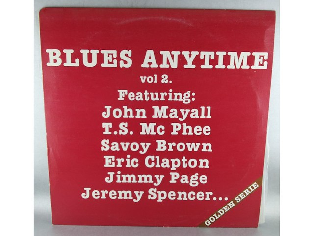 VARIOUS-BLUES ANYTIME VOL.2, LP,KOMPILACIJA