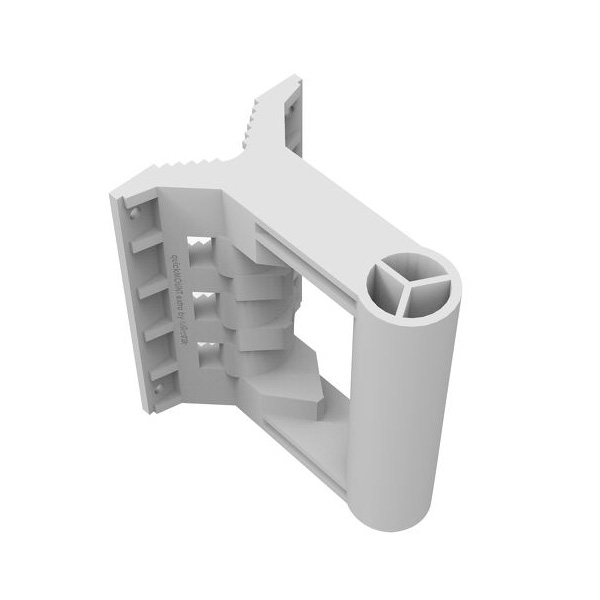 MikroTik quickMOUNT extra držač većih antena za zid ili stub - kompatibilan sa mANT, SXT, Omnitik, BaseBox, DynaDish uređajima