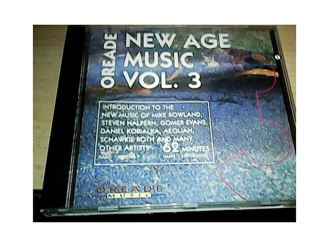 Oreade New Age Music volume 3,bugarski disk