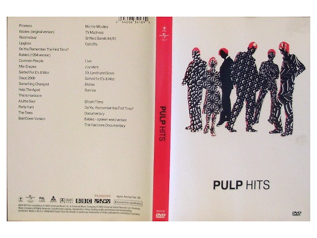 PULP - HITS - DVD