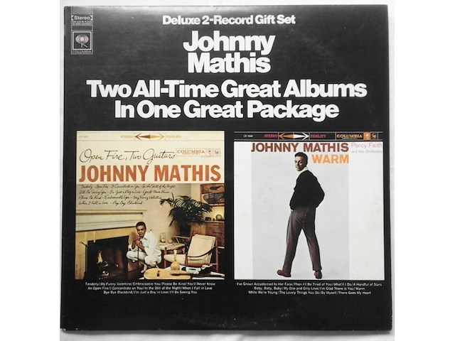 Johnny Mathis - 2LP Deluxe record gift set (U.S.A Press