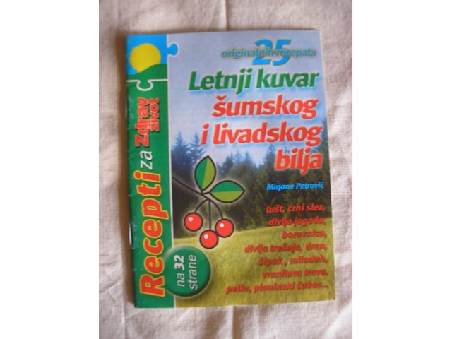 Letnji kuvar šumskog i livadskog bilja