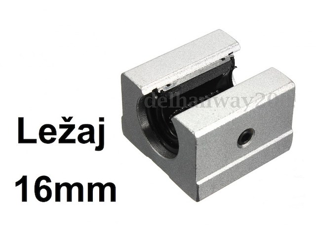 Linearni otvoreni klizni lezaj sa kucistem 16mm SBR16UU