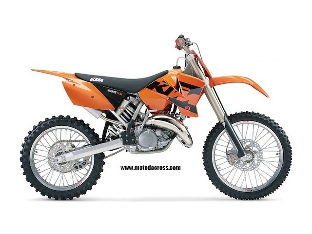 Nalepnice za motore KTM 125 SX