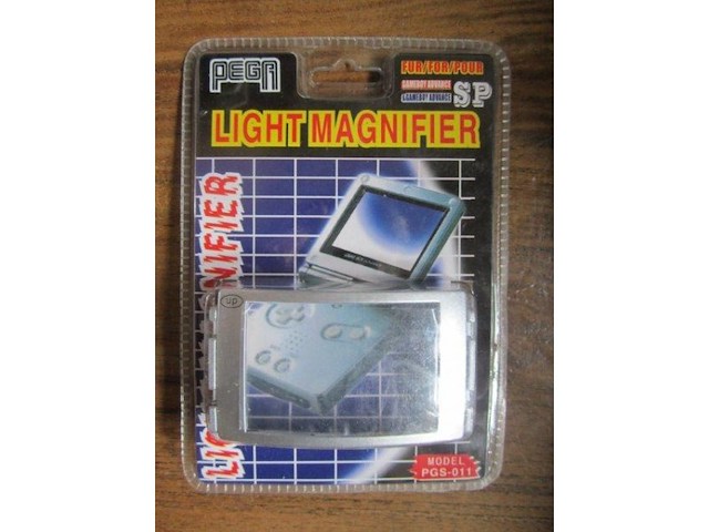 PEGA Light Magnifier za GameBoy Advance SP