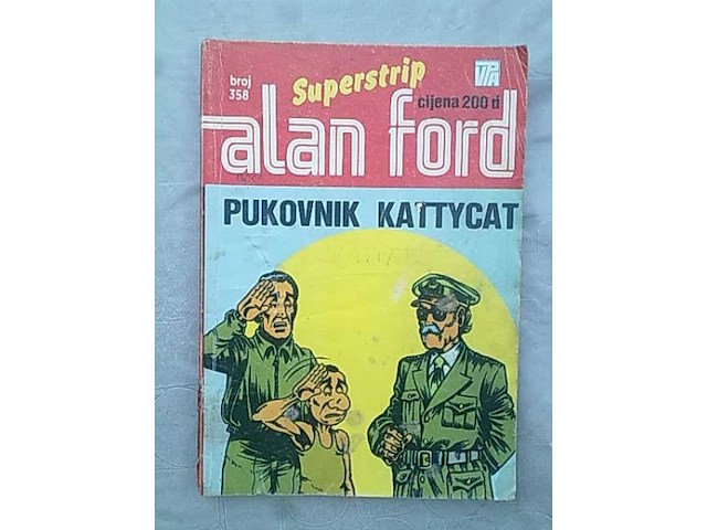 Alan Ford-Pukovnik Kattycat,broj 358