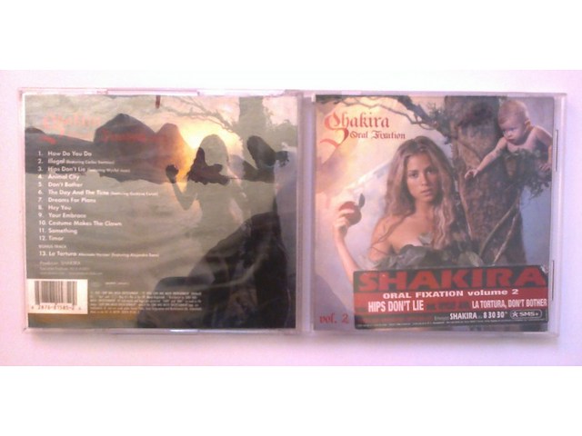 SHAKIRA - Oral Fixation Vol.2 (CD) Made in EU