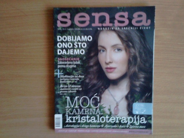 SENSA - april, 2013.