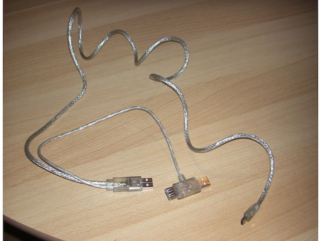 USB kabl za veće potrošače struje - sa dva USB porta