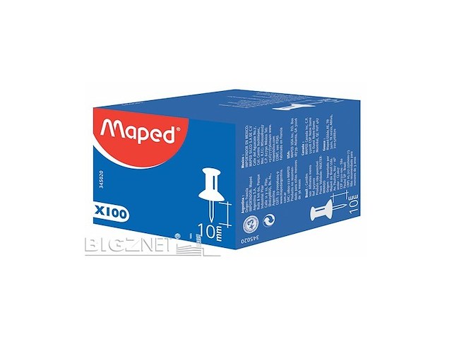 Maped rajsnadle-ciode za tablu 9pak