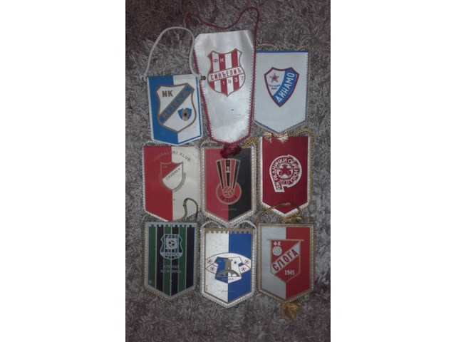 Zastavica fudbalskih klubova iz SFRJ