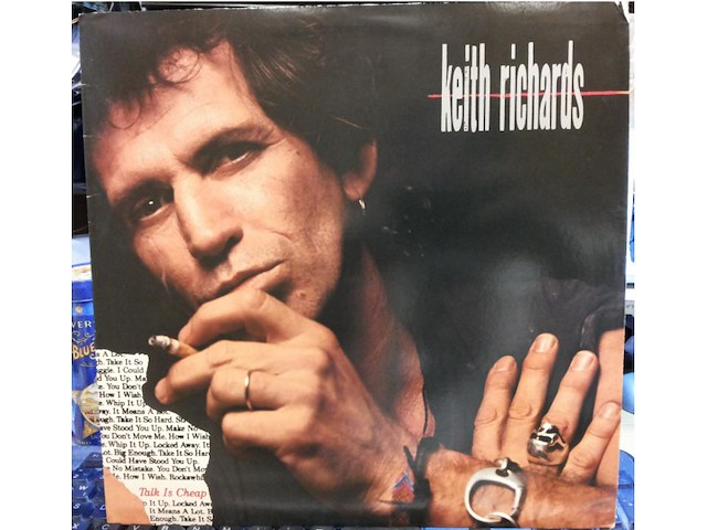 KEITH RICHARDS - TALK IS CHEAP, LP