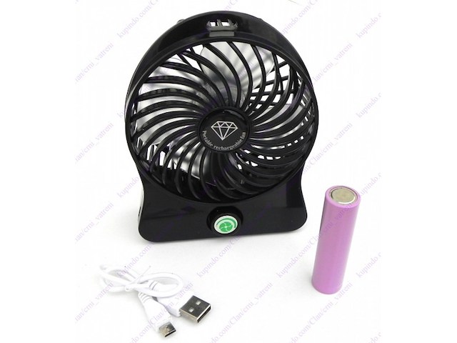 USB ventilator s punjivom baterijom