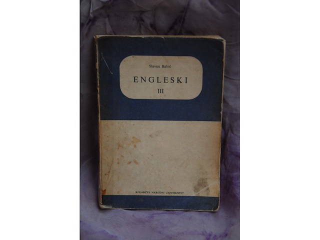 Engleski III