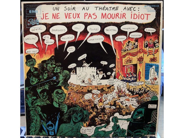 G.WOLINSKI,C.CONFORTES-JE NE VEUX PAS MOURIR IDIOT, LP