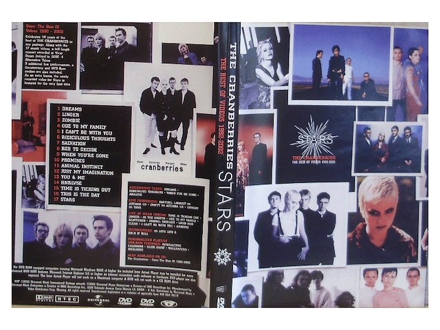 CRANBERRIES - STARS - THE BEST VIDEOS 1992-2002 - DVD