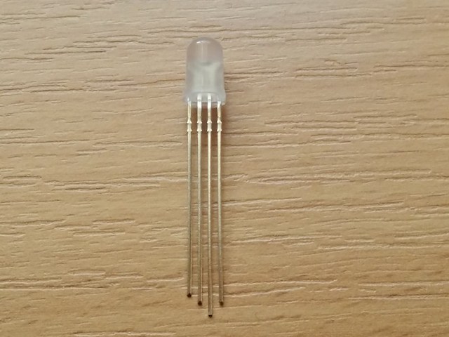 RGB Led 5mm 4-PIN zajednička anoda difuzna