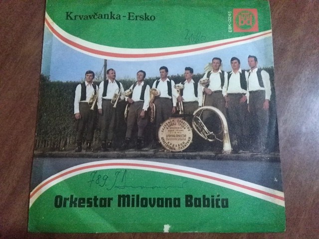 ORKESTAR MILOVANA BABIĆA - Krvavčanka-Ersko