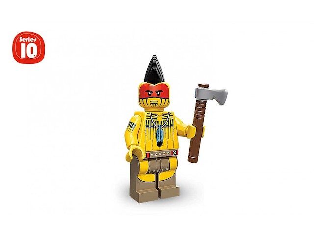 LEGO MINIFIGURES SERIES 10 / TOMAHAWK WARRIOR