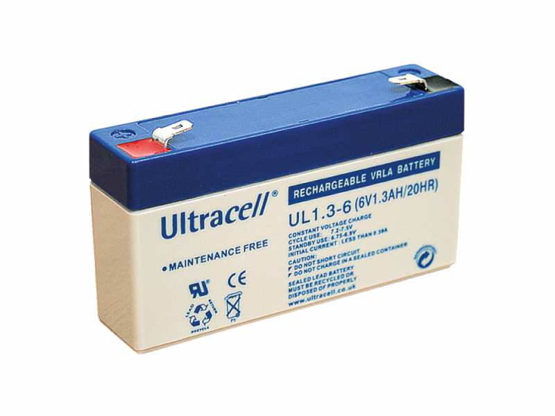 Žele akumulator Ultracell 1,3 Ah 6V/1,3-Ultracell