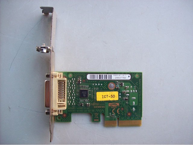 dvi adapter za pci-e low profile + dodatak  F.Simens