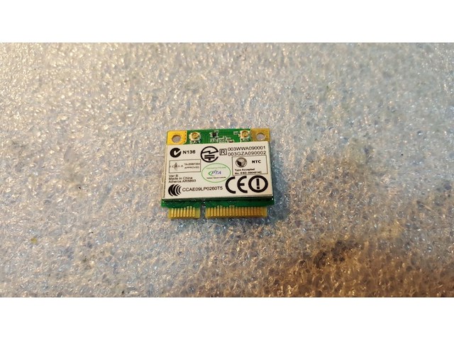 WIRELESS KARTICA ZA Packard Bell TJ62 MS2274