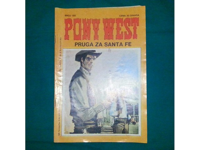 Pony West Br.180 - Pruga Za Santa Fe