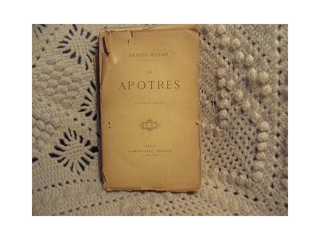 Les Apotres, Ernest Renan, na francuskom