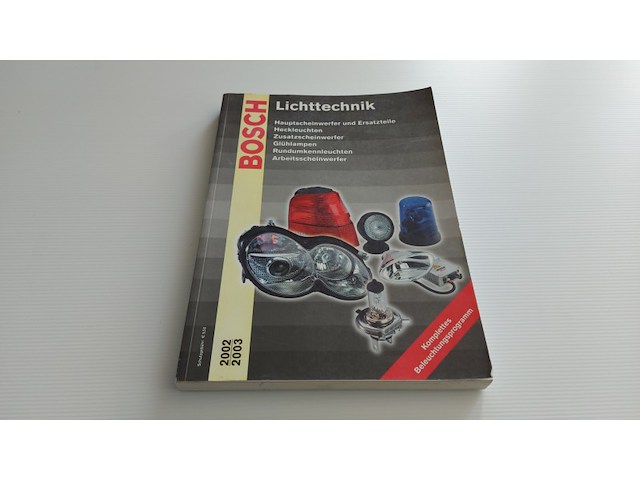 Katalog svetlosne signalizacije, Bosch