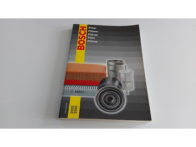 Katalog filtera za automobile, BOSCH