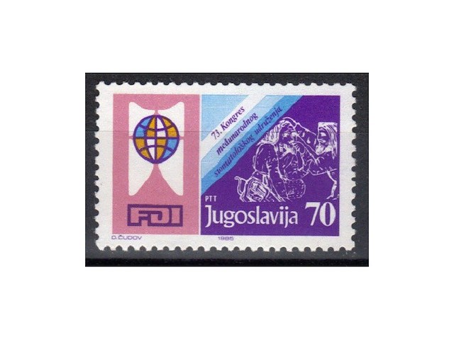 73.kongres FDI 1985.,čisto