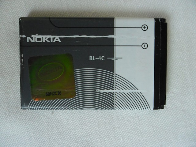 Baterija za Nokiu BL-4C ORIGINAL, Kina,860 mAh,  3,2 Wh