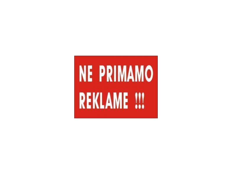 NALEPNICA - -NE PRIMAMO REKLAME